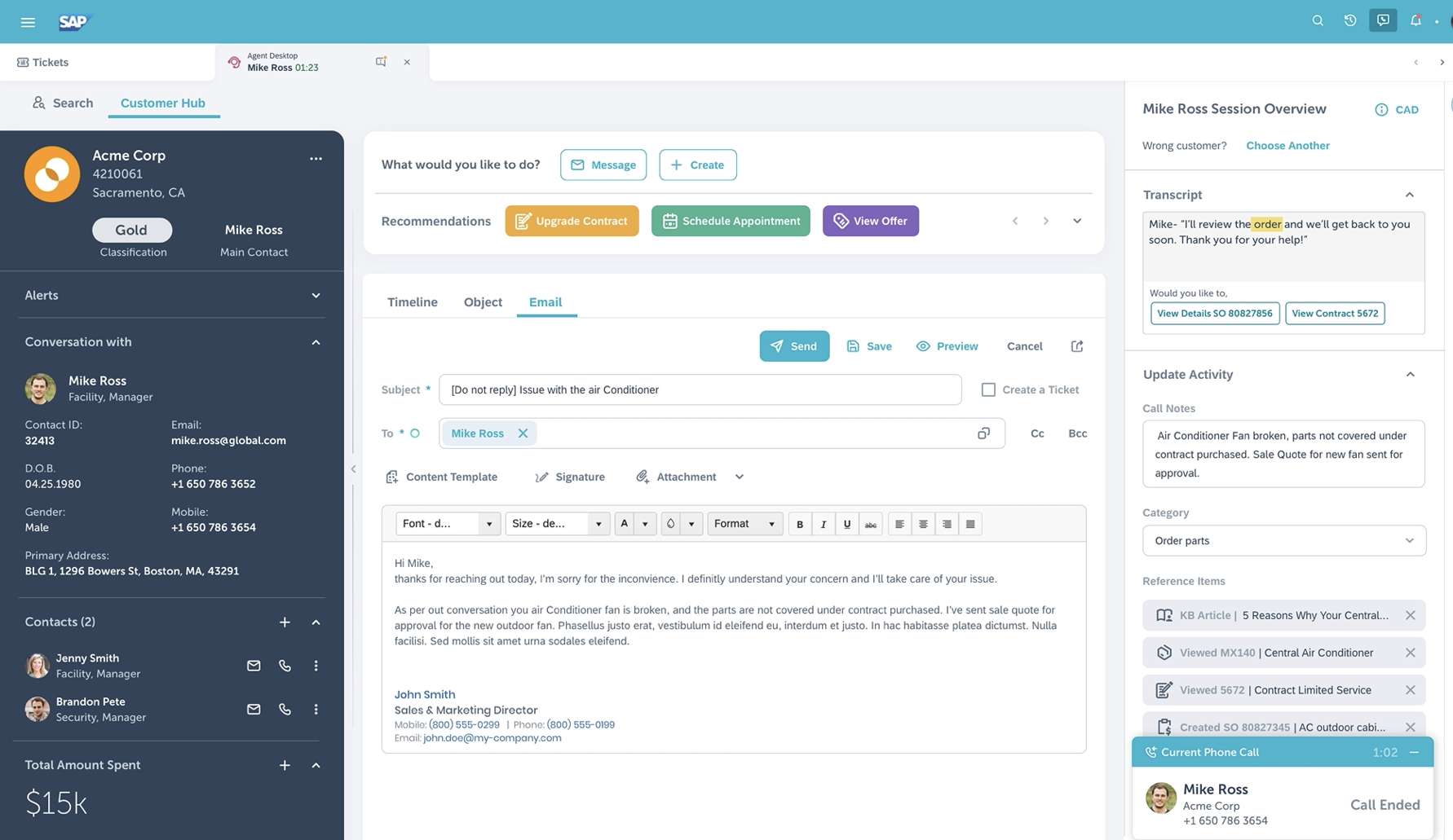 SAP Service Cloud | IBsolution